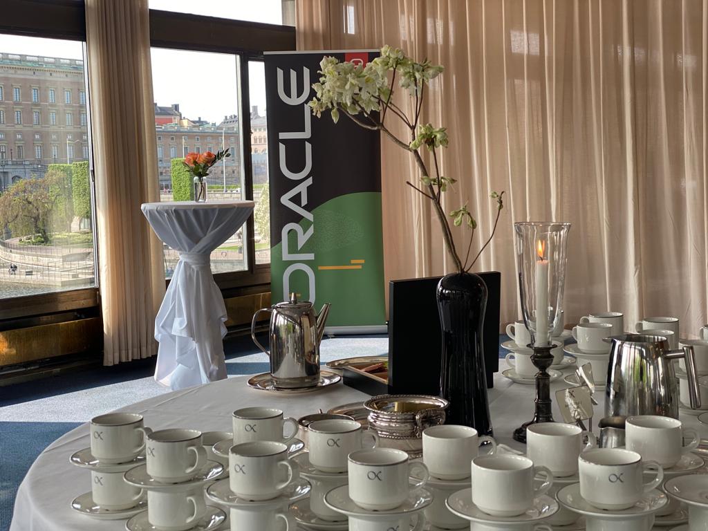 Oracle Technology Breakfast event Stockholm May 2023